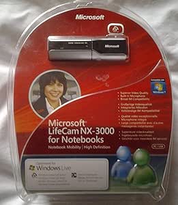 Microsoft LifeCam NX-3000 - Webcam (640 x 480 Pixeles, USB, Pentium 3 ...