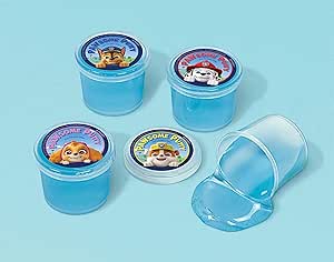 Amazon.com: Paw Patrol Blue Slime- 4 pcs. : Toys & Games