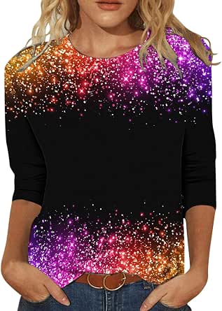 Women Sequined Short Sleeve T-Shirt Fashion Sparkle Party Tops Glitter ...