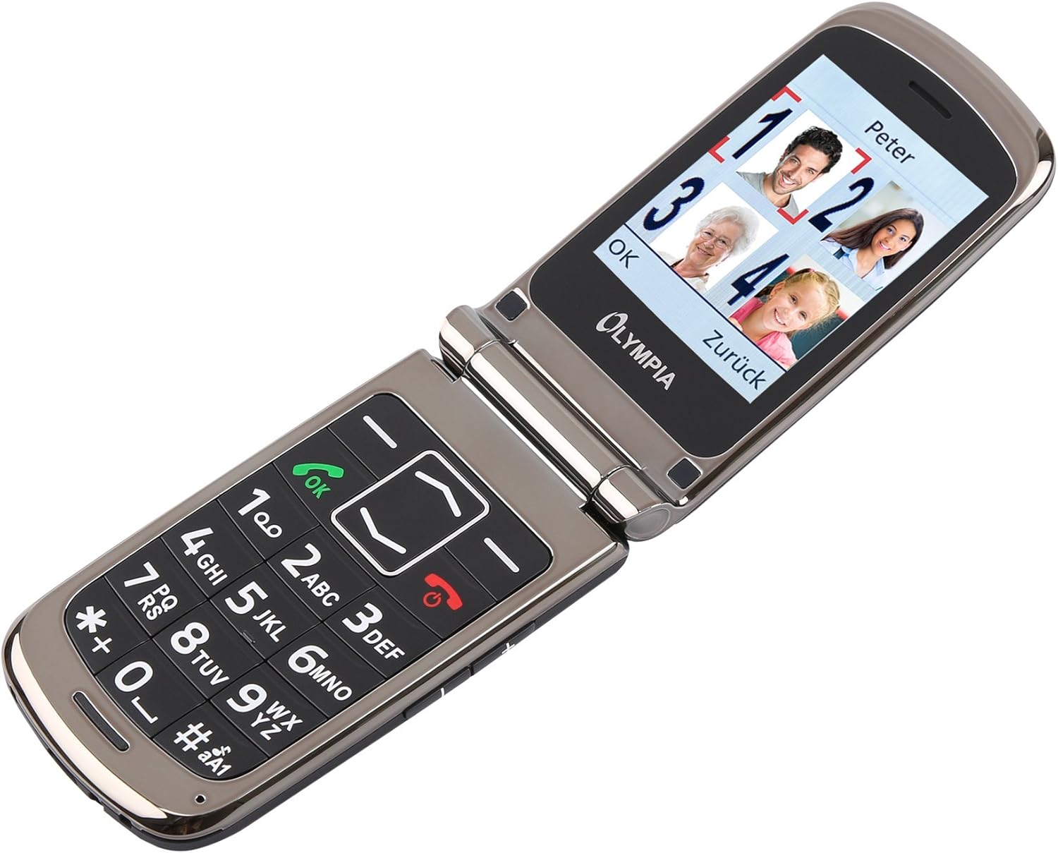 Olympia Modell Style Plus Komfort Mobiltelefon Seniorenhandy mit ...