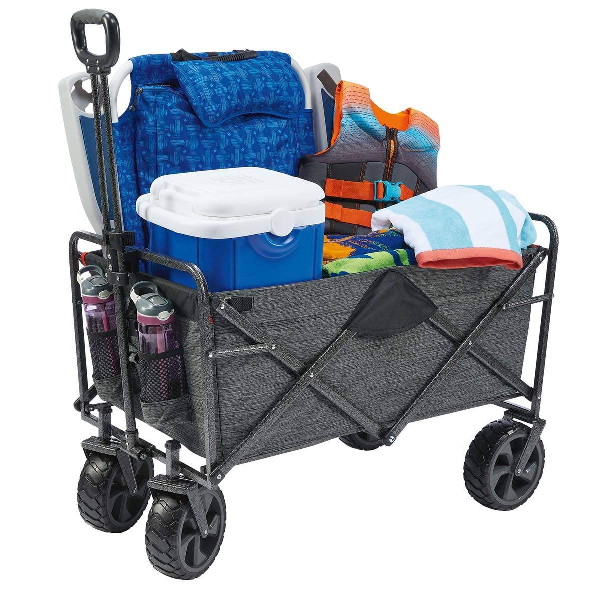 Snapklik.com : Mac Sports Mac Sports Extra Long Folding Cargo Cart For ...
