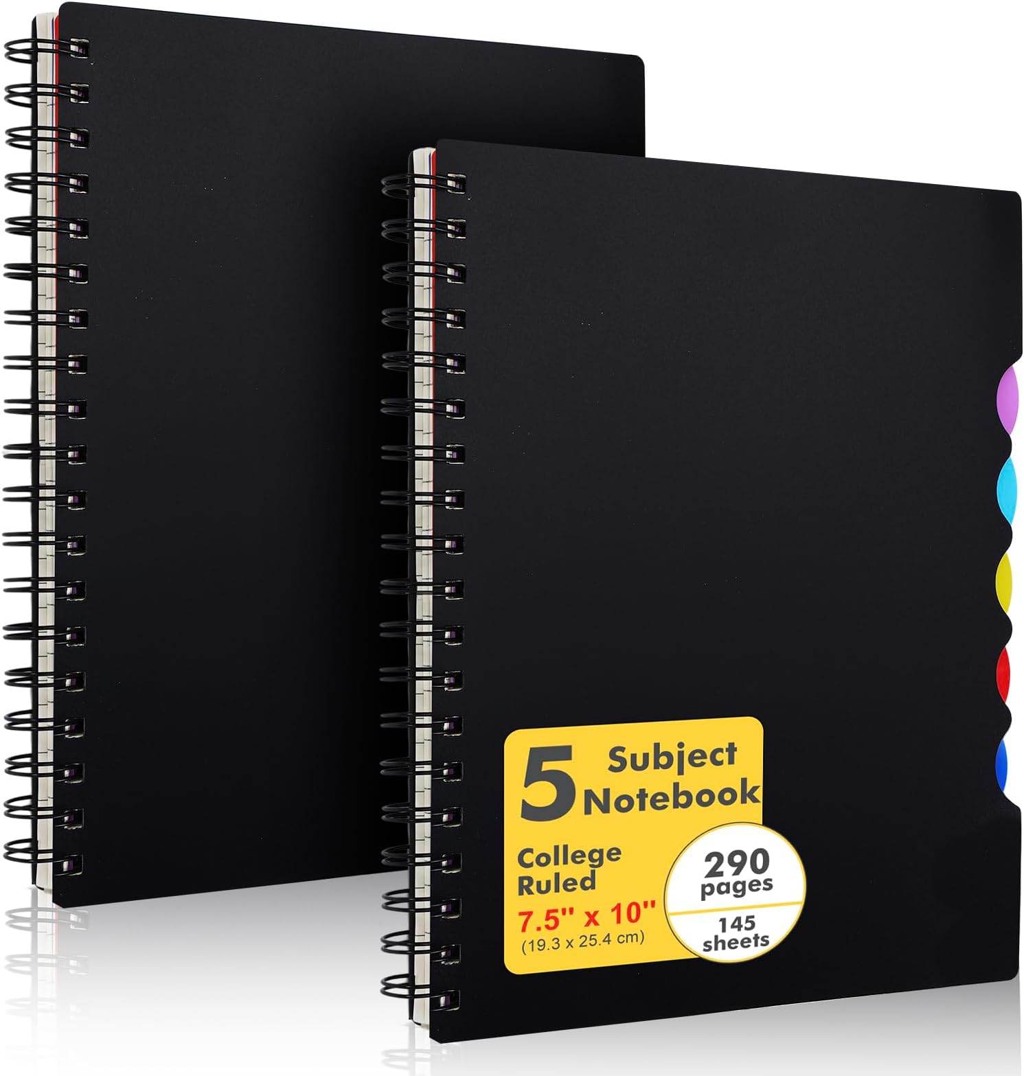 Amazon.com : Suck UK Tabbed Notebook, A5 Notebook With Dividers ...