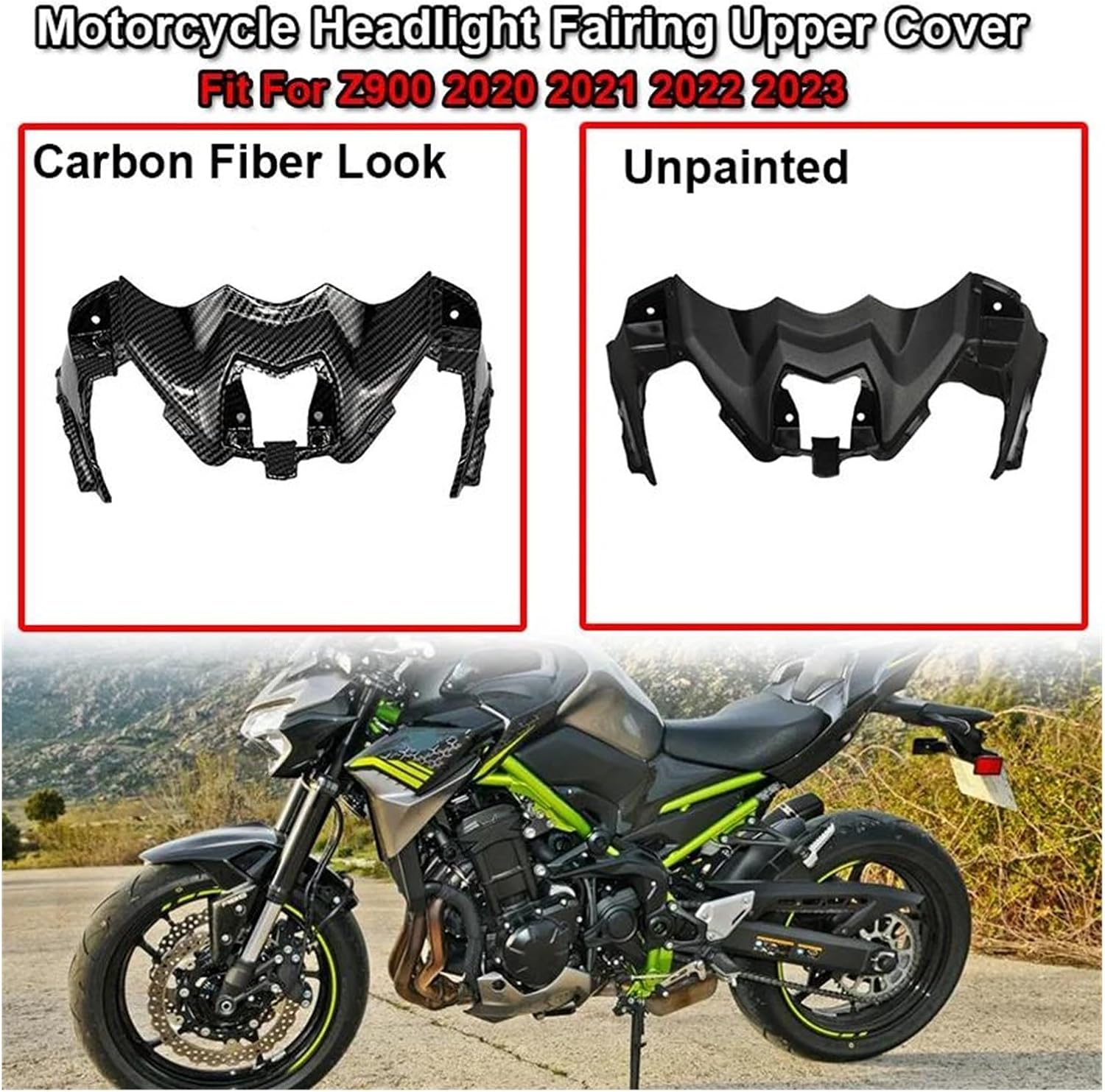 Pro Taper Frame Fairings For KAWASAKI Z900 2020-2023 Unpainted ...