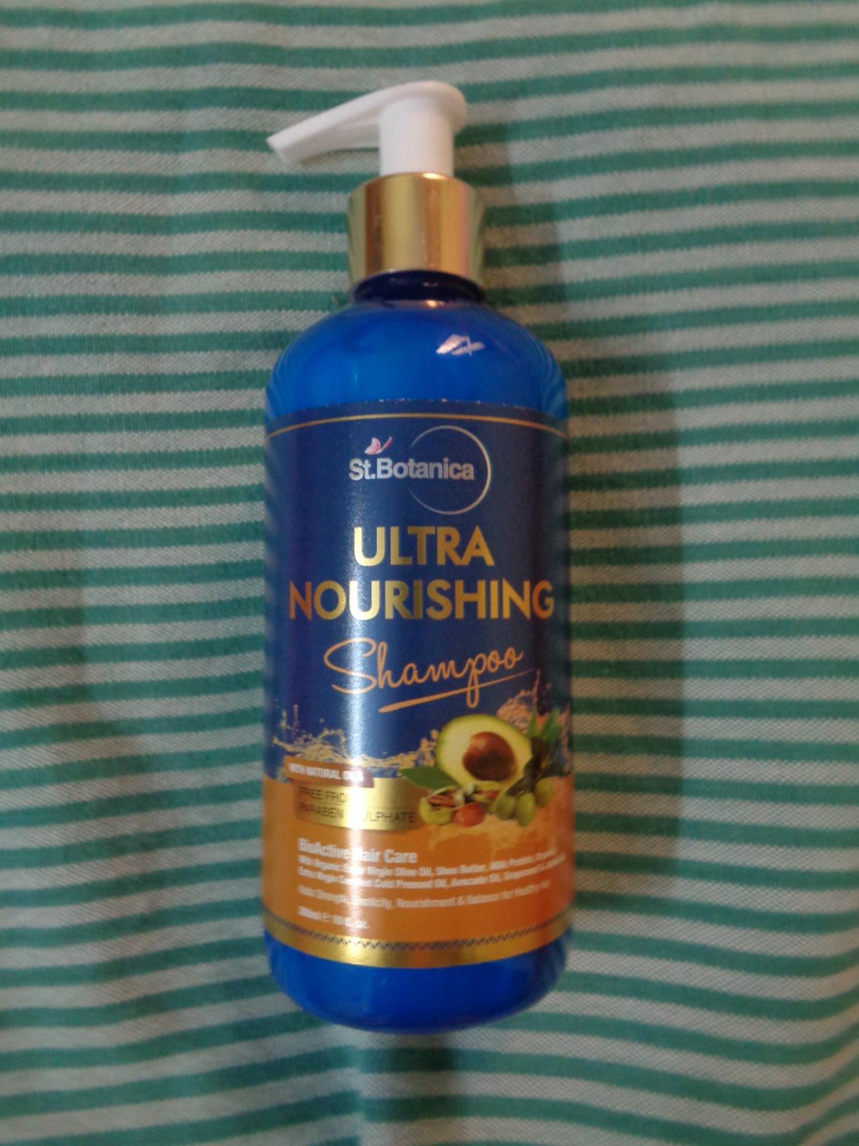 Buy St.Botanica Ultra Nourishing Hair Shampoo, 300ml with Avocado, Shea ...