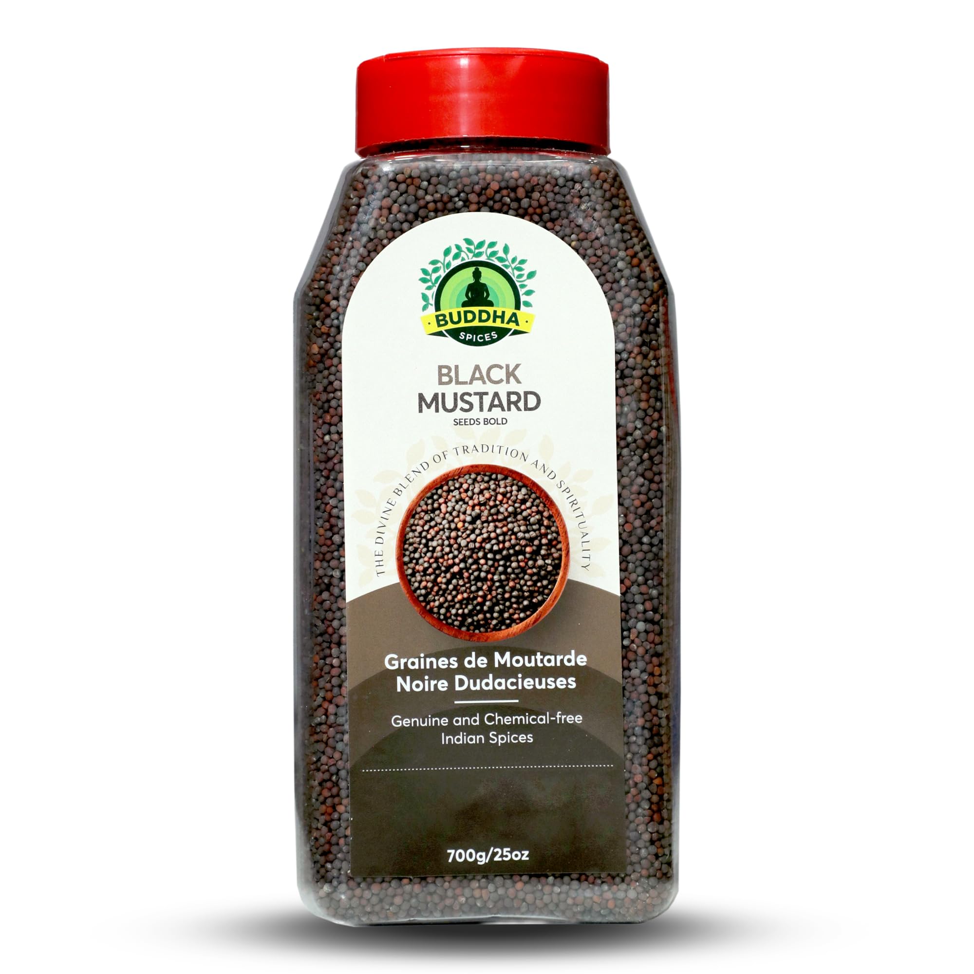 Amazon.com : Buddha Spices Inc. Mustard Black (Bold Black Mustard -25oz ...