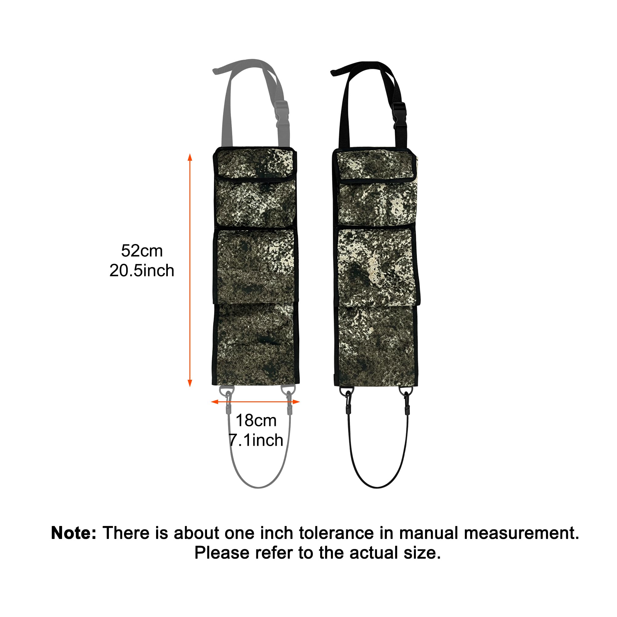 Snapklik.com : MYDAYS Seat Back Gun Rack, Gun Sling Bag, Camo Front ...