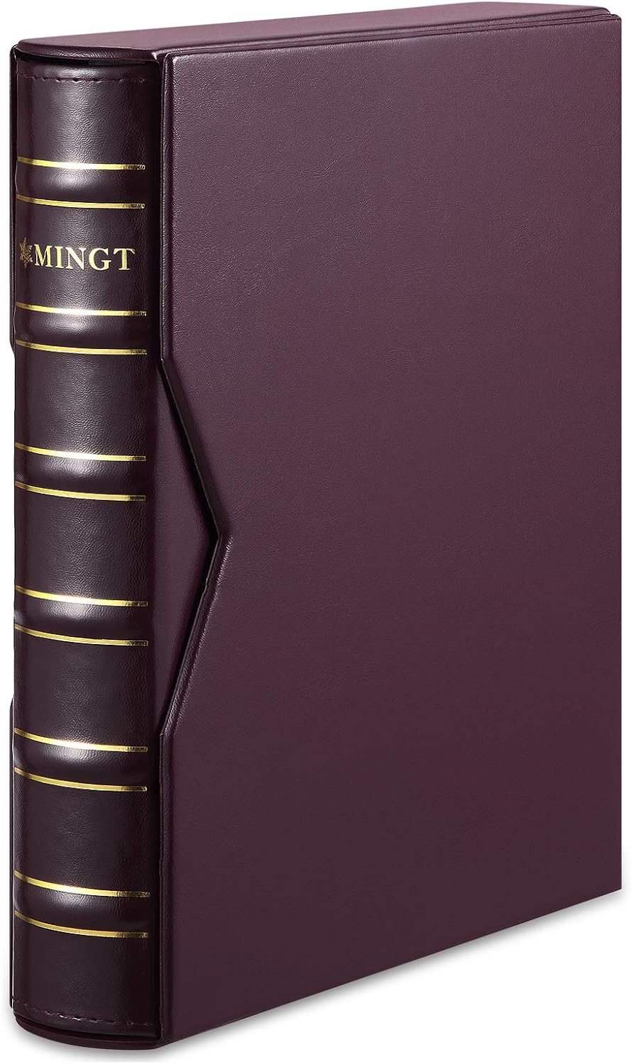 Amazon.com : MUDOR Premium PU Classic Binder with Slipcase Storage Case ...