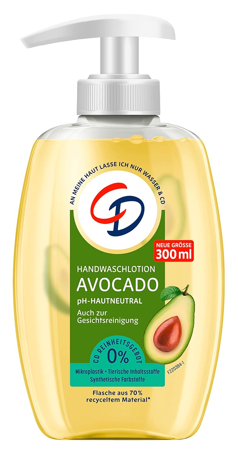 CD Avocado Waschlotion im Spender 300ml – Pflegende Lotion für eine ...