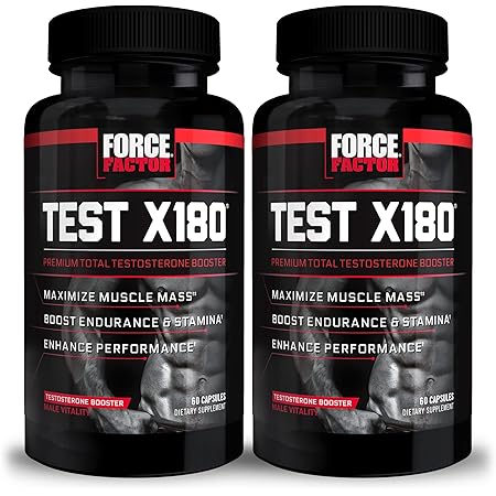 Amazon.com: Test X180 Ignite Total Testosterone Booster for Men with ...