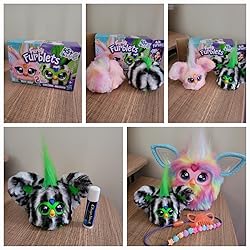 Amazon.com: Furby Furblets Fierce & Fabulous 2 Pack, Greenie-Meanie ...