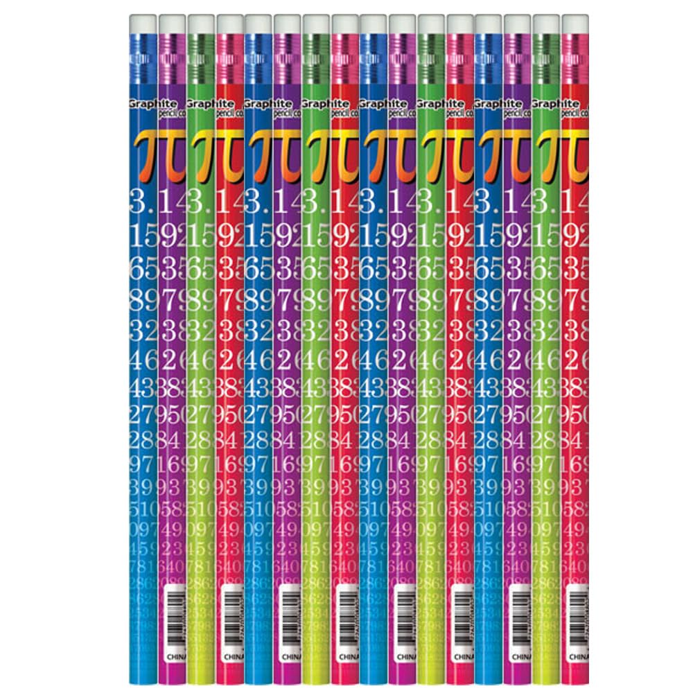 Maths Pi Design Pencils x 12. Perfect Class Gift/Present, party bag ...