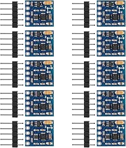 Amazon.com: DIANN 10pcs GY-271 QMC5883L 3 Axis Compass Magnetometer ...