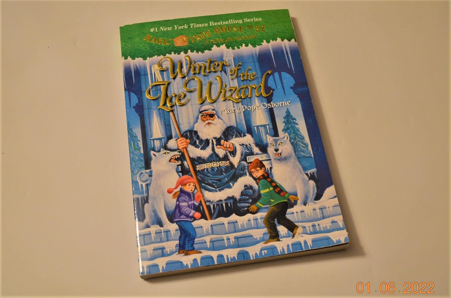 WINTER OF THE ICE WIZARD #32 MAGIC TREE HOUSE: Mary Pope Osborne ...