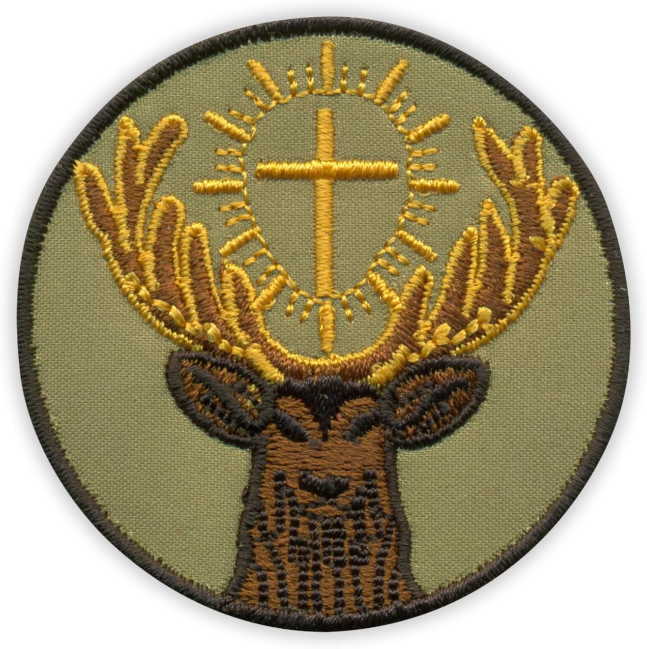Amazon.com: Symbol of St. Hubert The saint patron of hunters, green ...