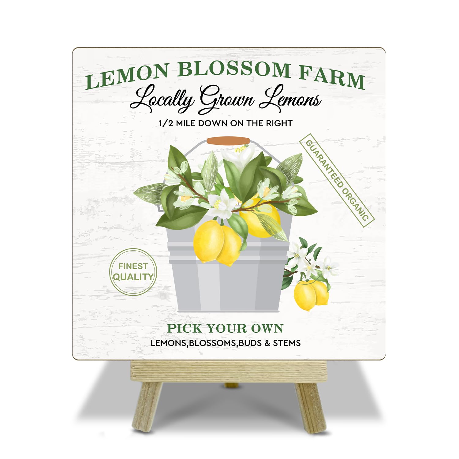 Farm Fresh Lemons Desk Sign, Keepsake Gift for Women Men Friend Family ...