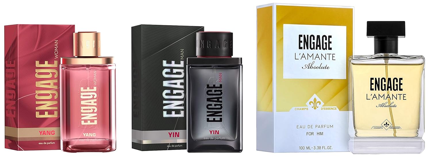 Engage L'amante Absolute EDP Luxury Perfume 100ml, Spicy, Ideal For ...