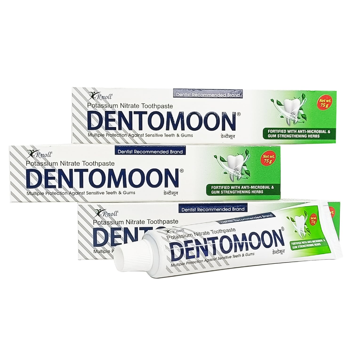 Buy Knoll Healthcare Dentomoon Toothpaste Toothpaste Potassium Nitrate ...