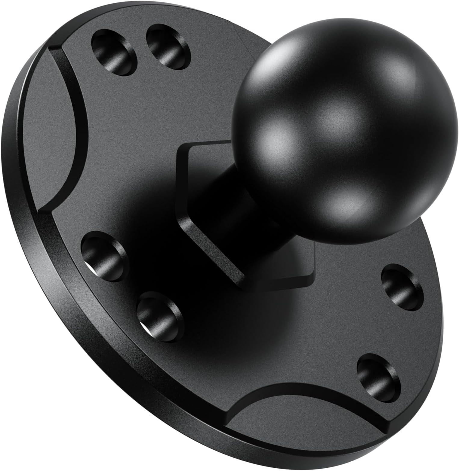 Amazon.com: RAM Mounts GPS Round Plate with Ball RAM-B-202U with B Size ...