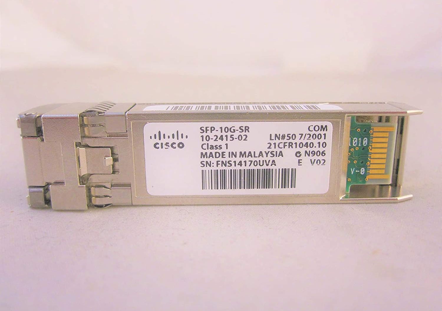 Amazon.com: Cisco SFP-10G-SR-RF 10GBASE-SR SFP MODULE : Electronics