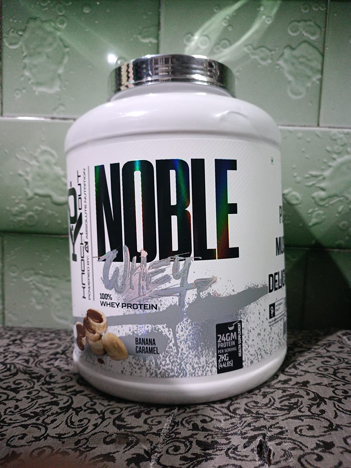 ABSOLUTE NUTRITION Knockout| Noble Whey Protein|24g Protein | BCAA ...