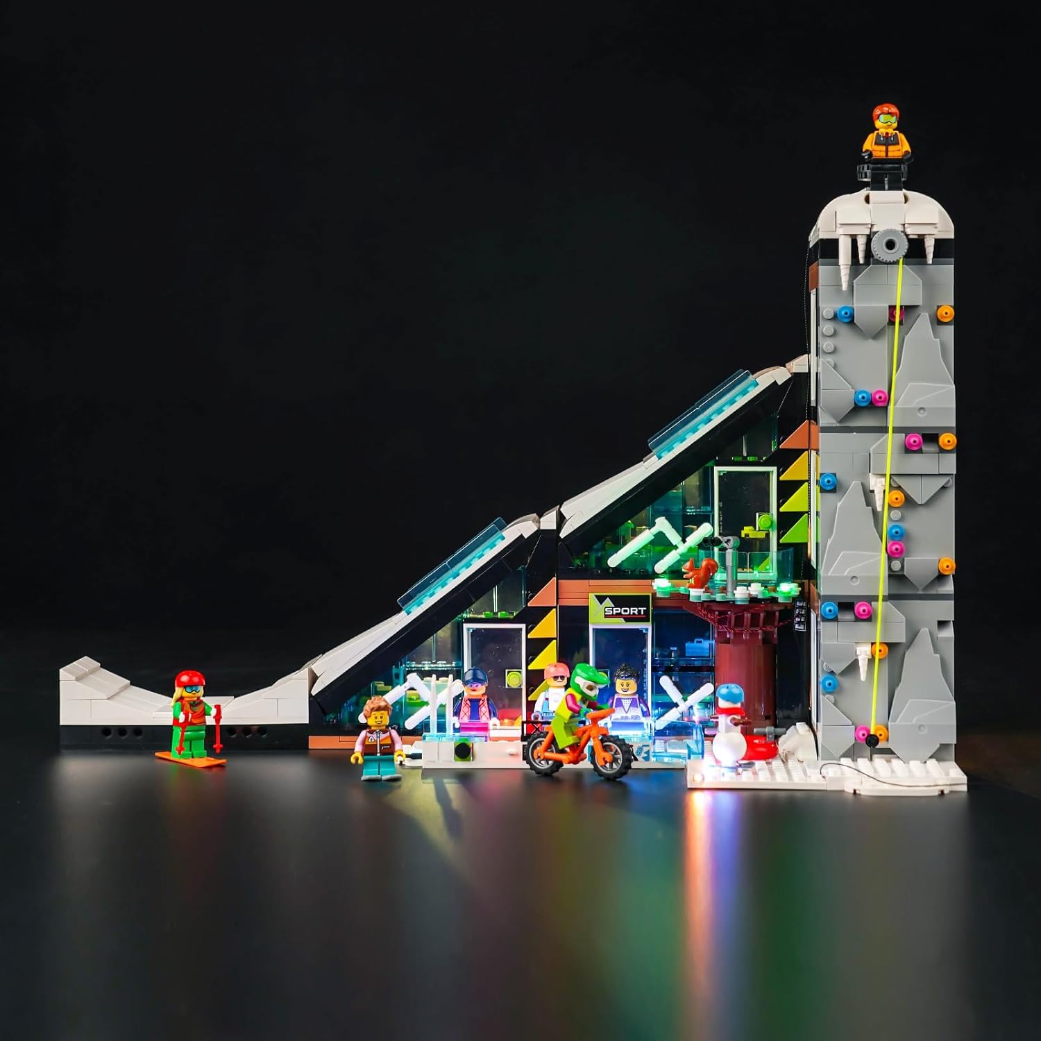 Amazon.com: BrickBling LED Light Kit Compatible with Lego Ski and ...