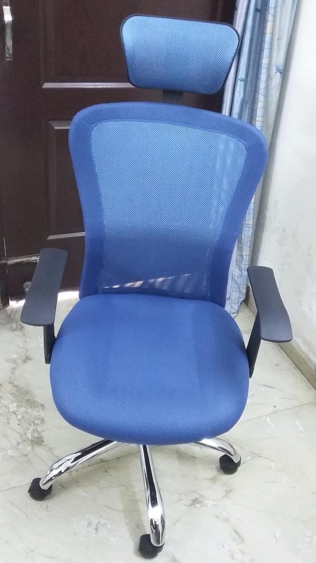 Urban Ladder Venturi Study Chair-3 Axis Adjustable (Colour : Ash Grey ...