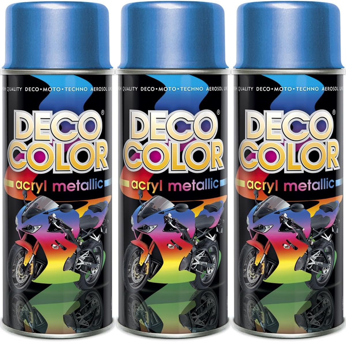 Auto-K Racing Blau Metallic Lack Spray Spraydose 400 ml : Amazon.de ...