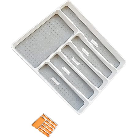 IKEA RATIONELL VARIERA Cutlery tray / Drawer Tidy - Dark Grey : Amazon ...