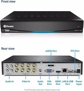 Amazon.com : Swann SWDVR-83450H 8 Channel 960H Secrurity DVR with 1TB ...