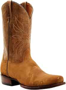 Rios Of Mercedes Men's Texas Brown Feral Hog Cowboy Boots
