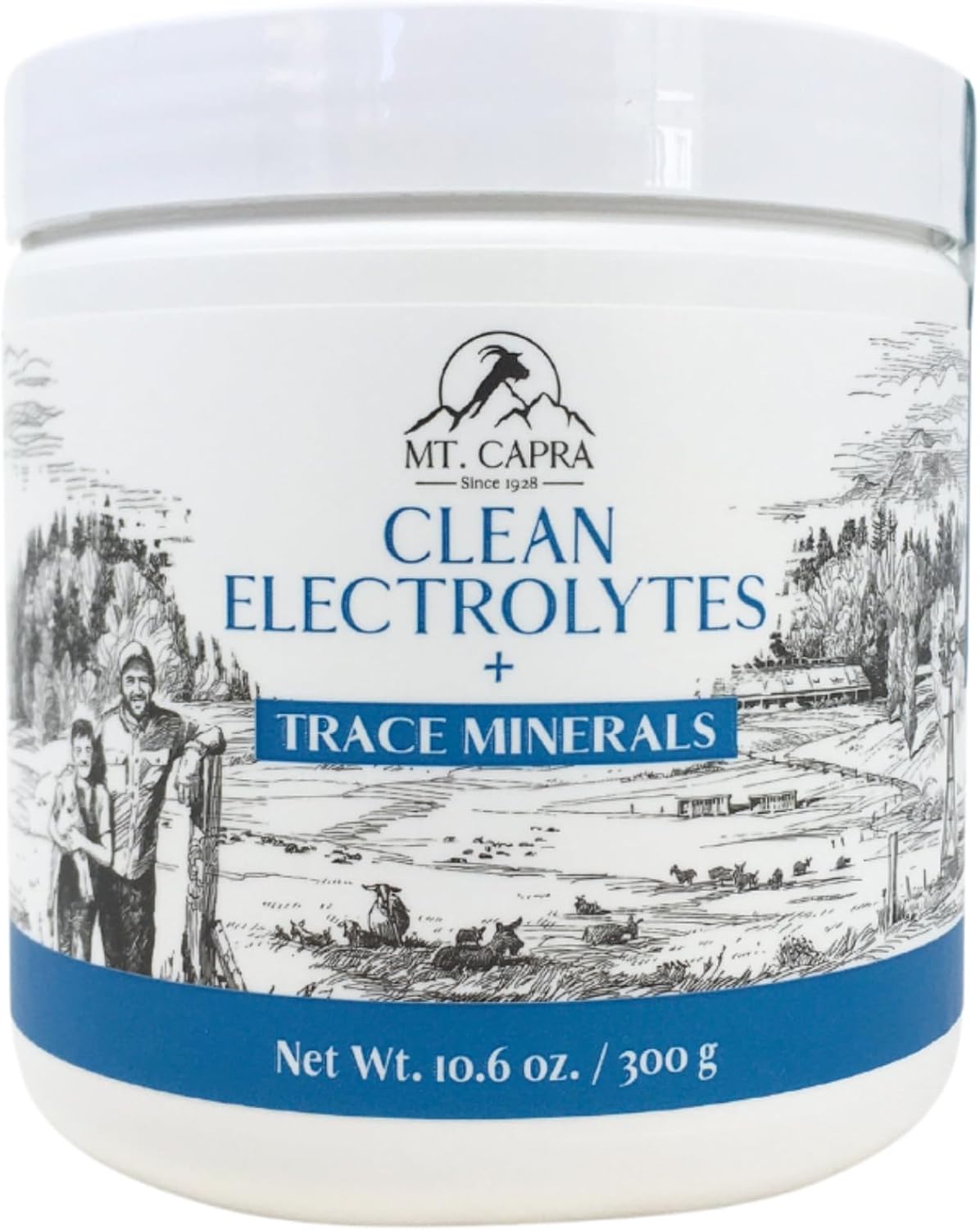 Amazon.com: Mt. Capra Clean Electrolytes + Trace Minerals | Whole Food ...