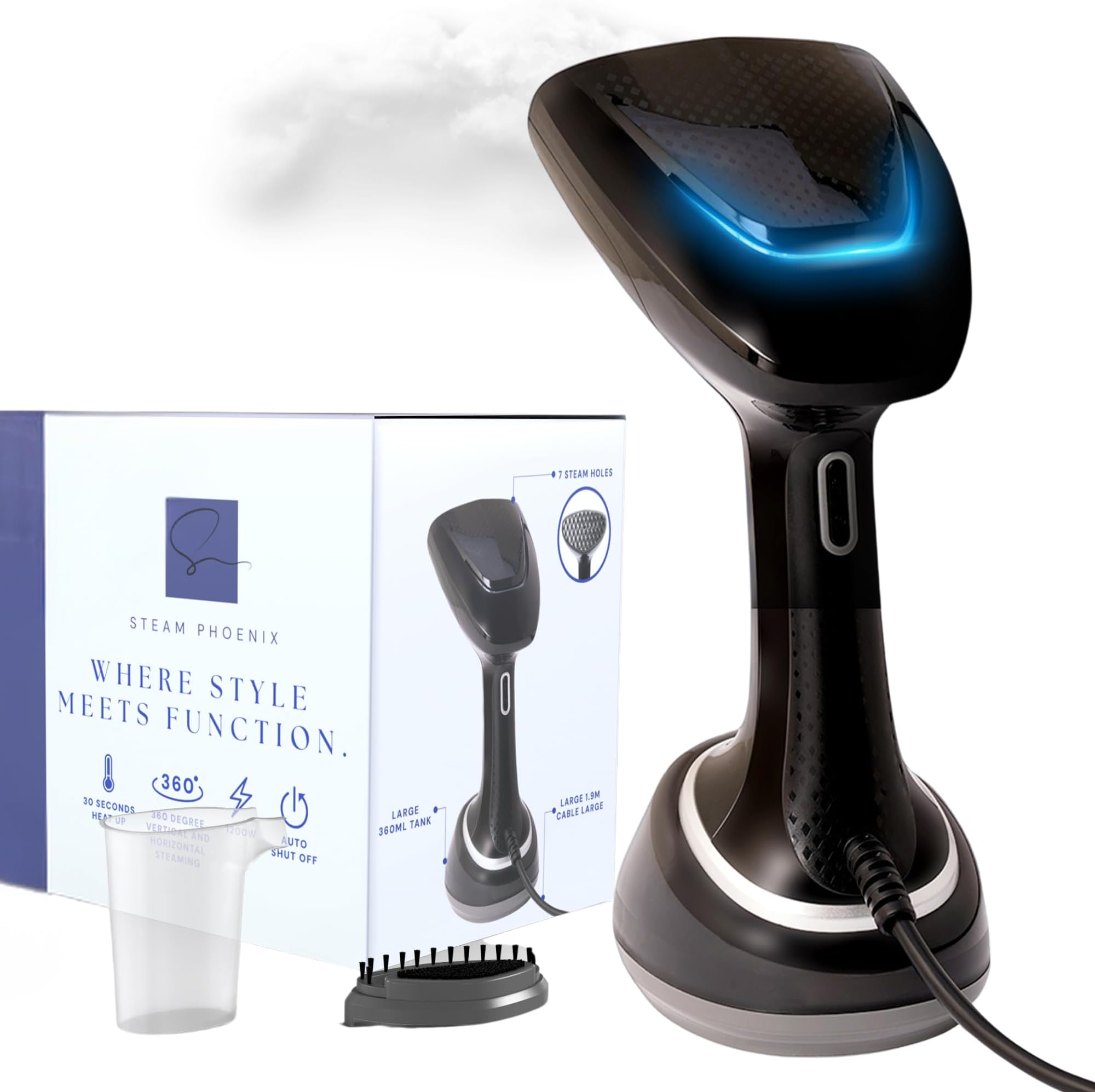 Amazon.com: Steam Phoenix - Handheld Garment Steamer for Clothes ...