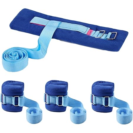 Amazon.com: PSNOO Medical Restraints Patient Hospital Bed Quick-Release ...