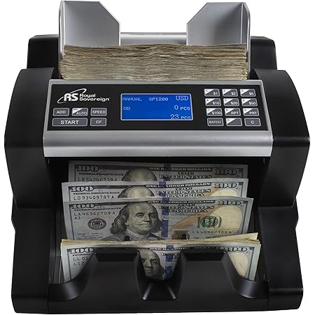 Amazon.com : Royal Sovereign High Speed Money Counting Machine, with UV ...