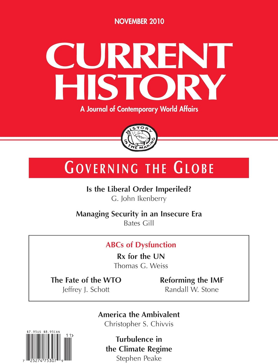 Current History (Governing the Globe Book 109) - Kindle edition by Gill ...