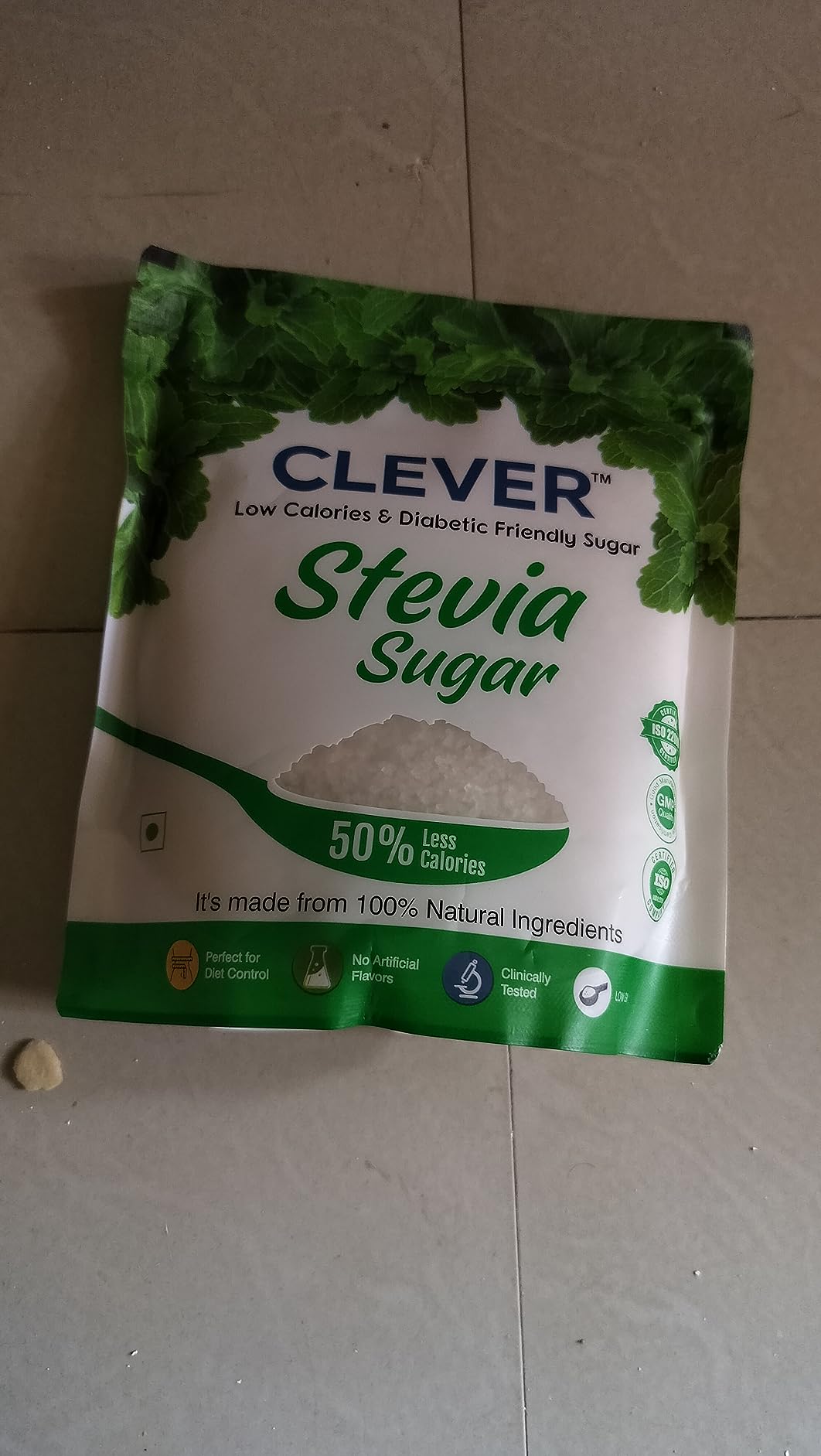 Clever Stevia Sugar 500gm Low Calories Diabetic friendly sugar : Amazon ...