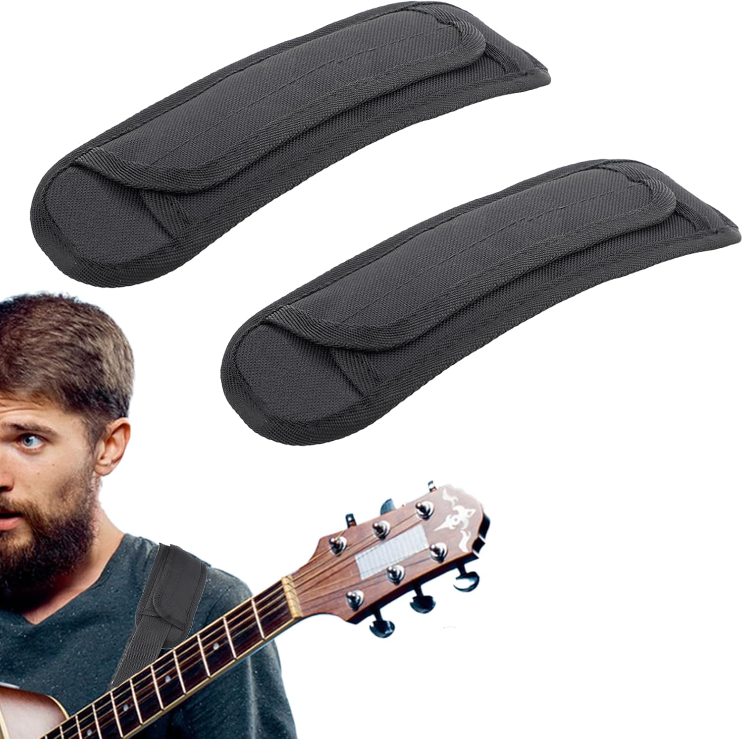 Amazon.com: PEOVLVN 2 Pack Backpack Strap Pads Removable Shoulder Strap ...