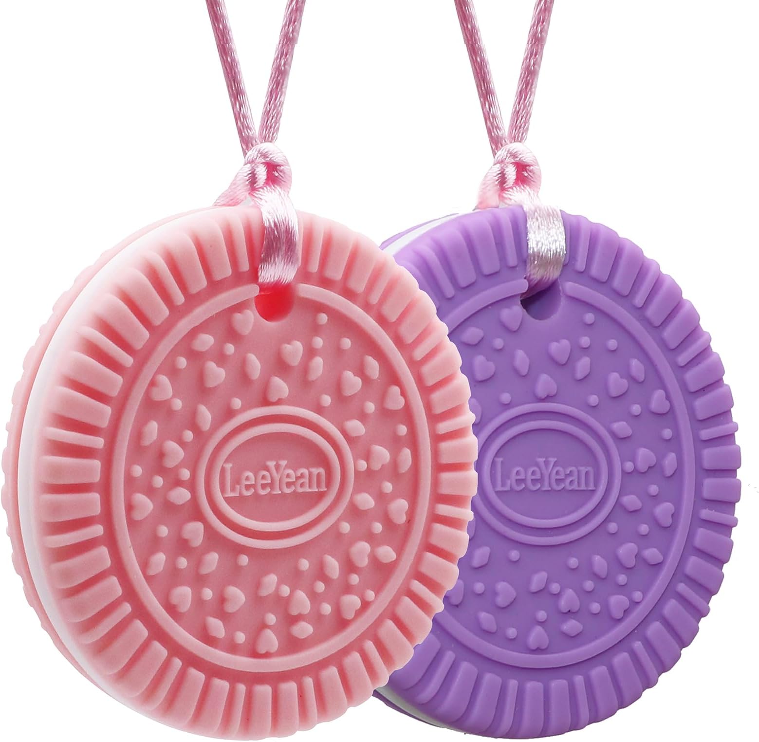 Amazon.com: Henoyso 12 Pcs Chew Necklaces for Sensory Kids Soft Terry ...