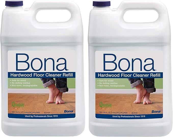 Bona® Hardwood Floor Cleaner Refill, 128 Fl Oz (Pack of 2) : Amazon.ca ...