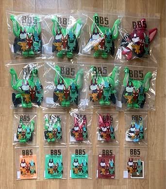 Amazon.co.jp: コムドット BB5 REI PARO SHARO RUPIN ぬいぐるみ : おもちゃ