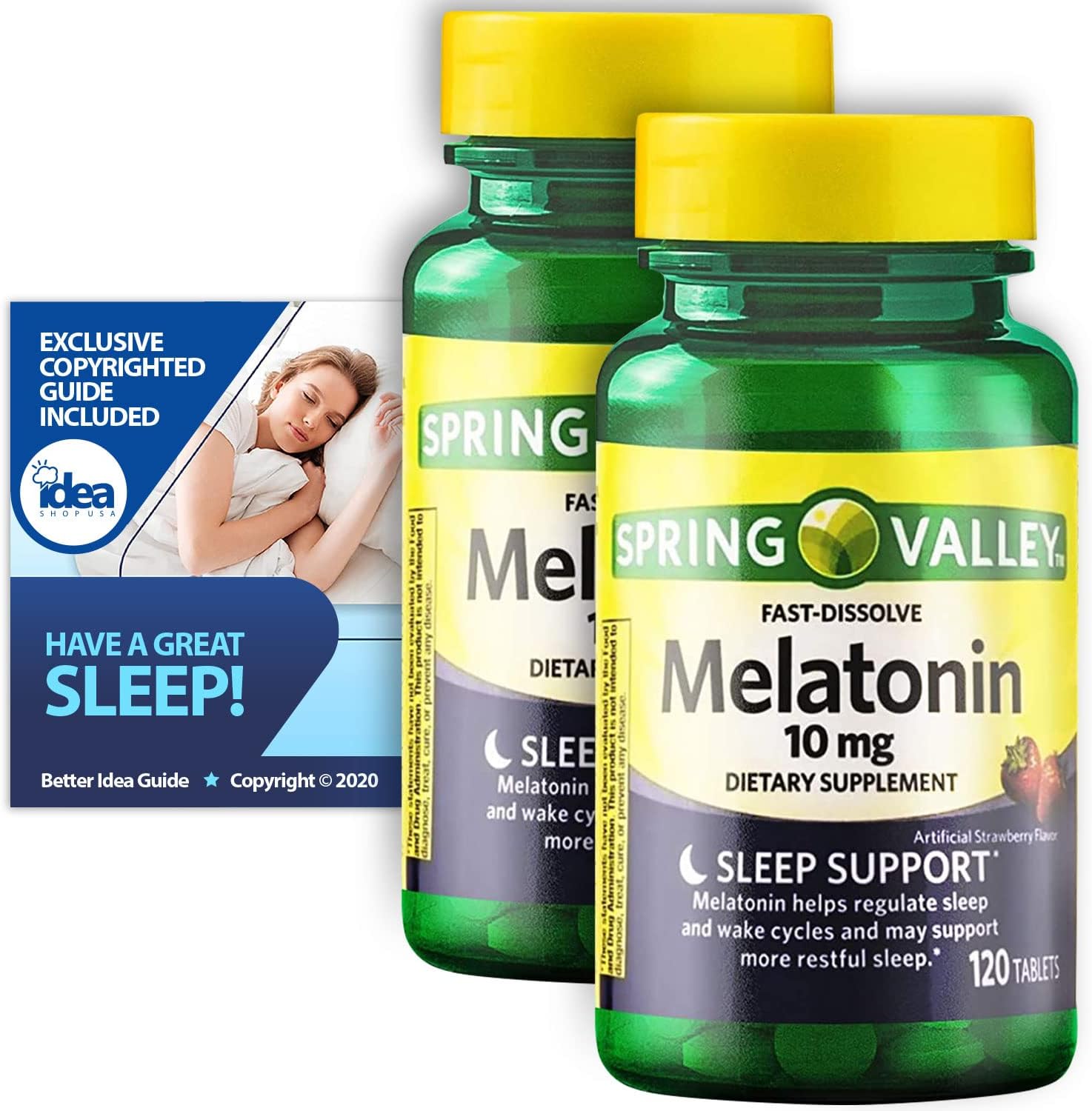 Spring Valley Melatonin Fast Dissolve Tablets - Philippines | Ubuy