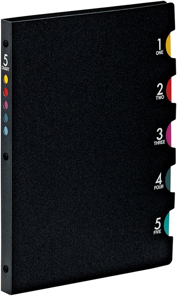 FIVE CHART Light B5 Ring Binder, F905 : Amazon.co.uk: Stationery ...