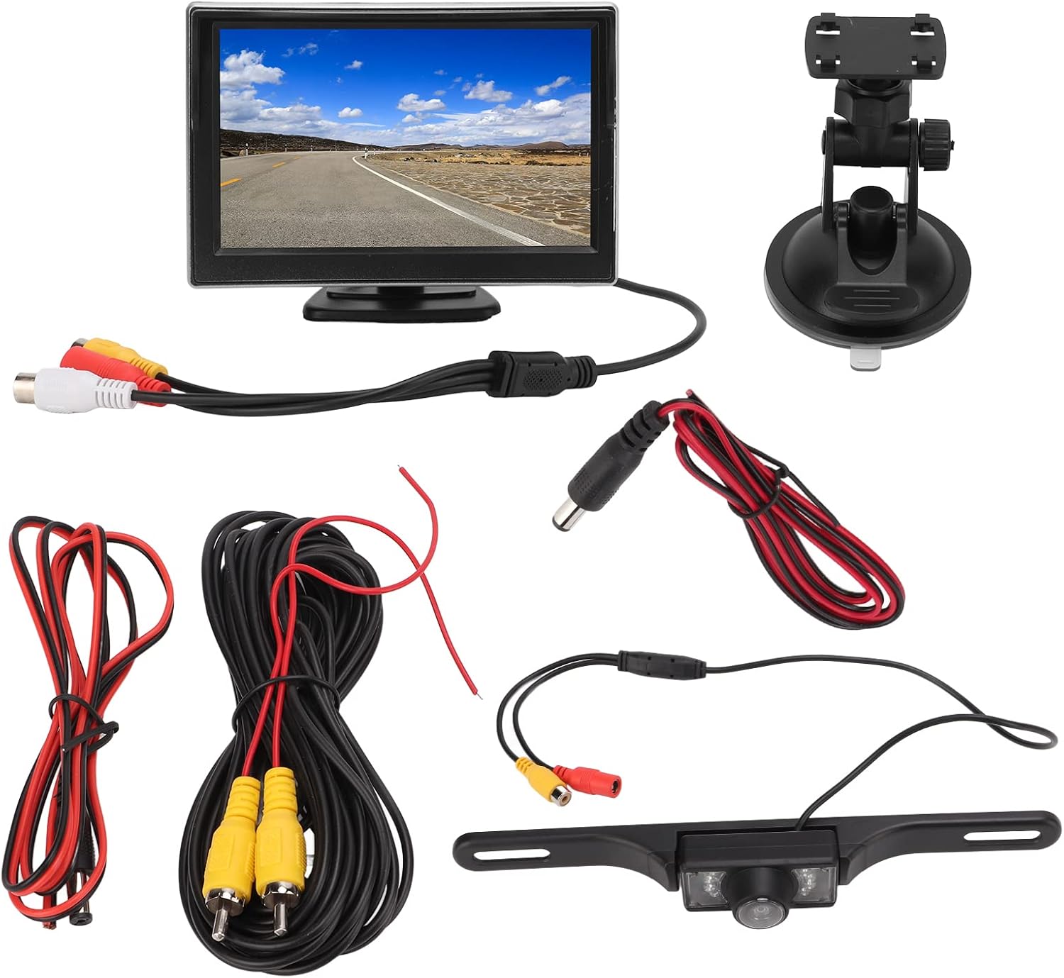 Amazon.com: Backup Camera System Kit, 5in Clear Screen High Definition ...