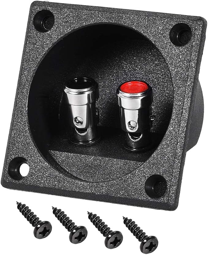Amazon.com: uxcell 2 Ways Spring Post Speaker Terminal Clip Press ...