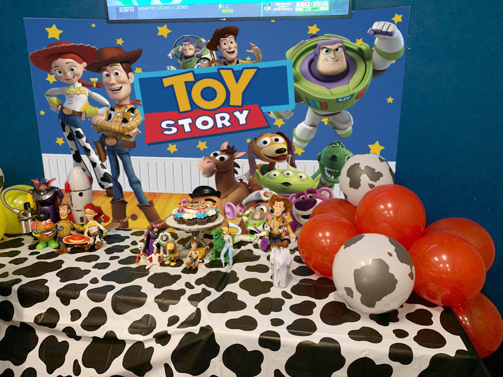 Buy 7x5ft Cartoon Toy Story Theme Photography Background Kids Birthday ...