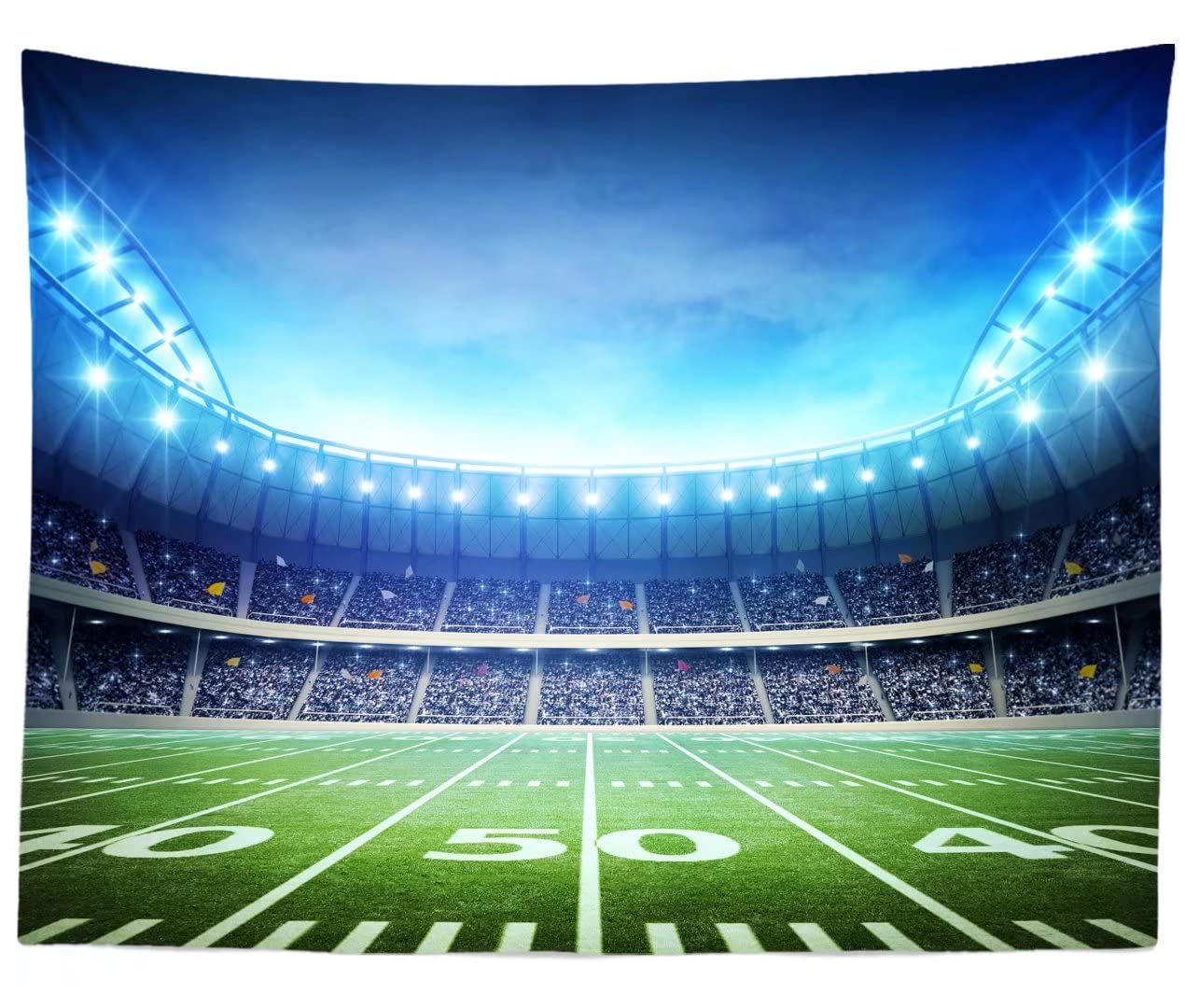 Photo Backdrop BELECO 9x6ft Football Field Backdrop - Stadium Scene For ...