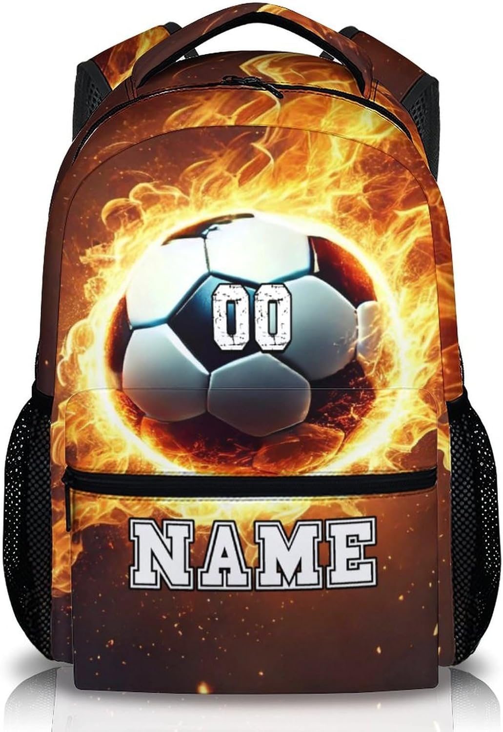Amazon.com | GIHSWE Soccer School Backpacks, Custom 17" Sports Back to ...
