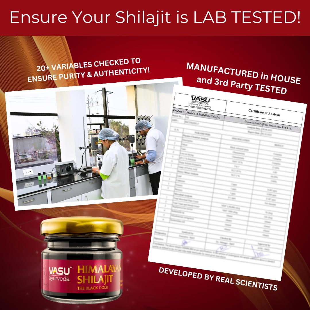VASU Ayurveda Shilajit Himaláio 400g – Aumente sua Energia Naturalmente ...