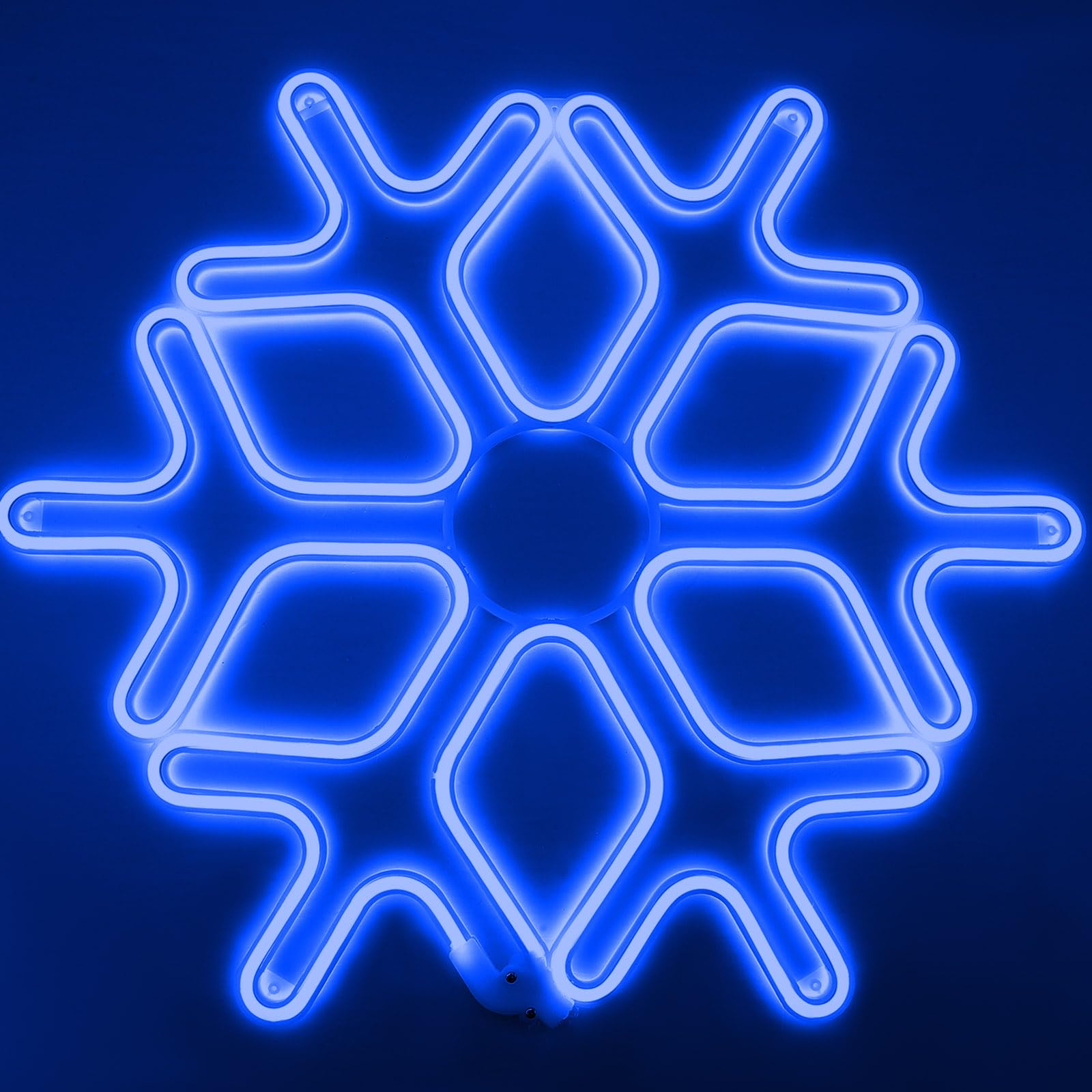 Amazon.com: VIHOSE 3 Pcs 24 Large Lighted Snowflake LED Christmas ...