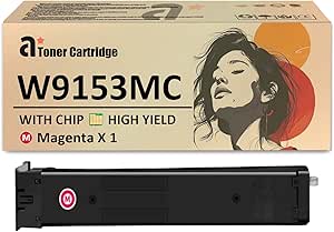 Amazon.com: W9153MC Magenta Toner Cartridge Replacement for HP W9153MC ...